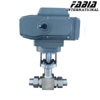 China Electric Stainless Steel High Pressure Butt Welding Dn15 Ball Valve for sale