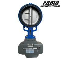 China Electric Industrial Carbon Steel Body  Butterfly ValveValve Plate Stainless Steel for sale