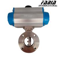 China Pneumatic Hard Seal To Clamp Butterfly Valve Stainless Steel for sale