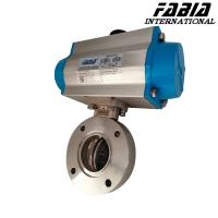 China Pneumatic Hard Seal To Clamp Butterfly Valve Stainless Steel for sale