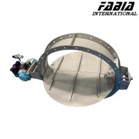 China Center Line Pipe Air Valve Pneumatic Industrial Butterfly Valve for sale