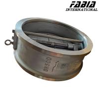 China Ventilation Industrial Butterfly Valve Stainless Steel Large Diameter DN500 for sale