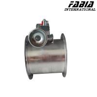 China Stainless Steel Manual Air Valve Flange Ventilation Control Valve for sale