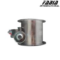 China Stainless Steel Manual Air Valve Flange Ventilation Control Valve for sale