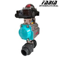 China DN10-200 PVC  Ball Valve Perfect For Industrial Applications for sale
