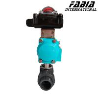 China DN10-200 PVC  Ball Valve Perfect For Industrial Applications for sale