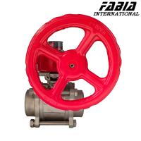 China DN65 Manual Turbine Ball Valve For Superior Performance And Durability for sale