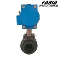China Soft Seal PVC Valve Pneumatic Two Way Industrial Valve for sale