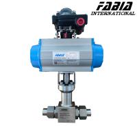 China Screwed Connection Electric High Pressure  Ball Valve Hard Seal Ball Valve for sale