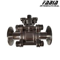 China Electric High Pressure Ball Valve Stainless Steel Clamp Industrial Ball Valve for sale
