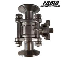 China Electric High Pressure Ball Valve Stainless Steel Clamp Industrial Ball Valve for sale