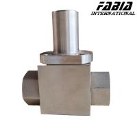 China Two Way Stainless Steel High Pressure Valve DN15 Inner Tooth for sale
