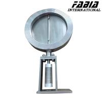 China Electric 304 Stainless Steel Butterfly Valve Clamp Type Industrial Valve for sale