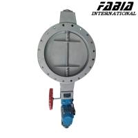 China Stainless Steel Flanged Pneumatic Valve High Performance Industrial Butterfly Valve for sale