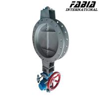China Stainless Steel Flanged Pneumatic Valve High Performance Industrial Butterfly Valve for sale