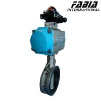 China Industrial Pneumatic Driven Butterfly Valve -20°C- 150°C For Precise Control for sale