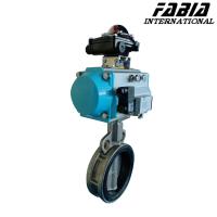 China Industrial Pneumatic Driven Butterfly Valve -20°C- 150°C For Precise Control for sale