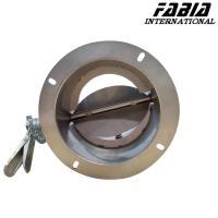 China Stainless Steel Industrial Butterfly Valve Manual Air Valve For Large Diameter Flange for sale