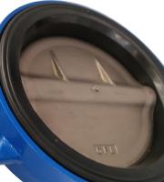 China DN150 Industrial Butterfly Valve With EPDM Sealing Ring And Stainless Steel Plate for sale