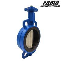 China DN125 Carbon Steel Butterfly Valve With EPDM Seal And Stainless Steel Plate For Ventilation for sale