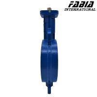 China DN125 Carbon Steel Butterfly Valve With EPDM Seal And Stainless Steel Plate For Ventilation for sale