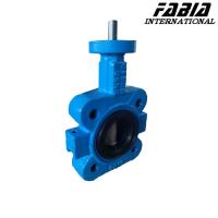 China DN50 Industrial Butterfly Valve With Stainless Steel Plate For Corrosion Resistance for sale
