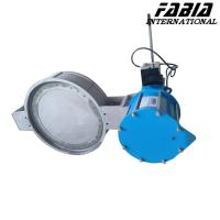 China Manual Air Turbine Ventilation Butterfly Valve Carbon Steel Flapper Valve for sale