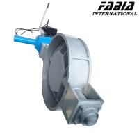 China Manual Air Turbine Ventilation Butterfly Valve Carbon Steel Flapper Valve for sale