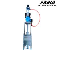 China Flanged Soft Seal Pneumatic Butterfly Valve For Water Supply And Drainage Pipes for sale