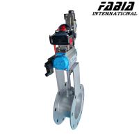 China Flanged Soft Seal Pneumatic Butterfly Valve For Water Supply And Drainage Pipes for sale