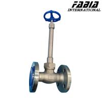 China Manual Stainless Steel Gate Valve Flange Hard Seal GB / US Standard Valve for sale
