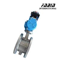 China Manual / Worm Gear Drive Pneumatic Butterfly Valve For Various Industries for sale
