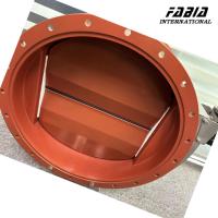 China Round Butterfly Damper For Semiconductors LCD Panels And Biopharmaceuticals With Low Leakage for sale