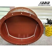China Round Butterfly Damper For Semiconductors LCD Panels And Biopharmaceuticals With Low Leakage for sale