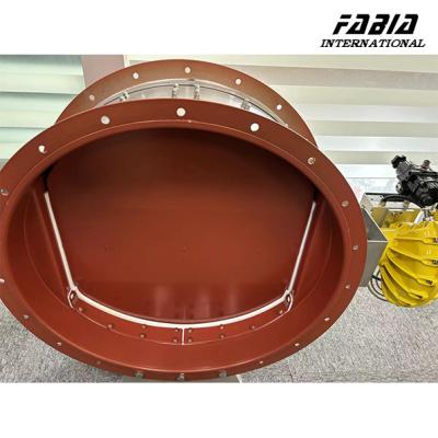China Round Butterfly Damper For Semiconductors LCD Panels And Biopharmaceuticals With Low Leakage for sale