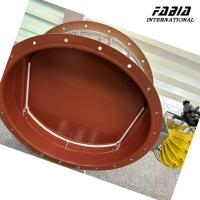 China Round Butterfly Damper For Semiconductors LCD Panels And Biopharmaceuticals With Low Leakage for sale