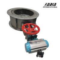 China Carbon Steel High Temperature Butterfly Valve Quick Operation For Oil And Gas Industry for sale