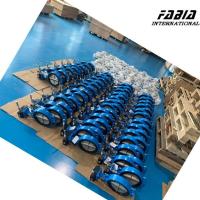 China 8 Inch Worm Gear Butterfly Valve Reliable Sealing For Water Treatment  Natural Gas Industry for sale