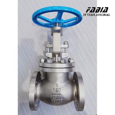 China On / Off CF8  Globe Valve Good Sealing Performance For Metallurgy And Pulp And Paper Industry for sale