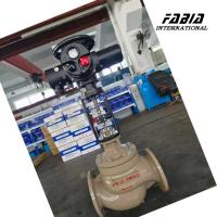 China Precise Control WCB Pneumatic Regulation Valve Automatic Regulation For Oil And Gas And Textile Industry for sale