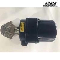 China Electric High Vacuum Rated Stainless Steel Butterfly Valve  For Food And Beverage for sale