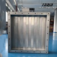 China 500*500 Stainless Steel Louver Valve Precise Flow Control For Dust Collection And Filtration Systems for sale
