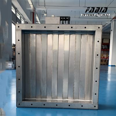 China 500*500 Stainless Steel Louver Valve Precise Flow Control For Dust Collection And Filtration Systems for sale