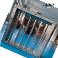 China 500*500 Stainless Steel Louver Valve Precise Flow Control For Dust Collection And Filtration Systems for sale