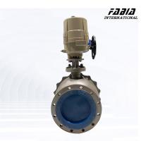 China Large Size 20 Inch Two Pieces Ball Valve High Temperature High Pressure for sale