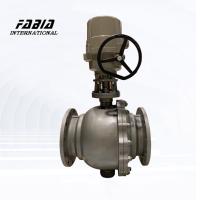 China Large Size 20 Inch Two Pieces Ball Valve High Temperature High Pressure for sale