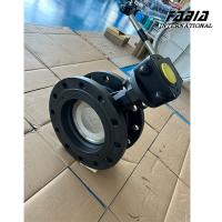 China DN200 Worm Gear Manual Stainless  Steel High Perforamnce Double Eccentric Butterfly Valve Water Valve for sale