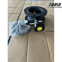 China DN200 Manual Stainless  Steel High Pressure Double Eccentric Butterfly Water Valve for sale