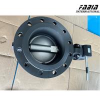 China DN200 Manual Stainless  Steel High Pressure Double Eccentric Butterfly Water Valve for sale
