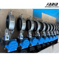 China 2 Inch Pneumatic Stainless Steel Wafer Type Butterfly Valve Compact Lightweight Design for sale